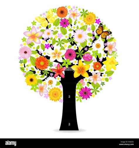 Abstract Tree Cut Out Stock Images Pictures Alamy