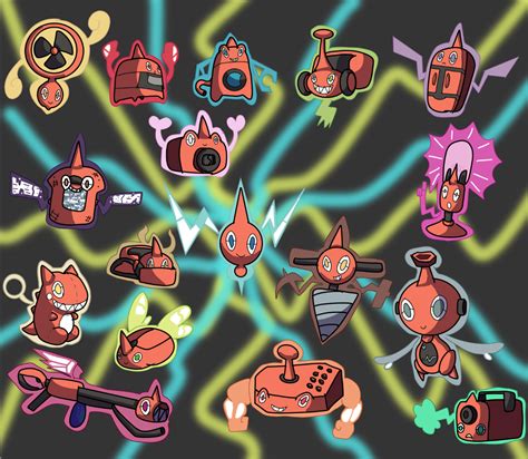 Rotom Forms By Yingyangheart On Deviantart