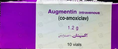Augmentin 12gm200mg Injection 1 Vial 10 Sky Pharmacy