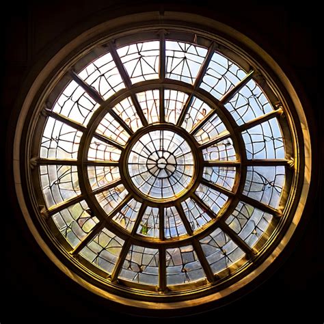 circular radial pattern premium ai generated image