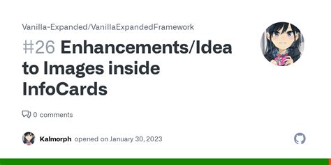 enhancements ideas to images inside infocards · issue 26 · vanilla