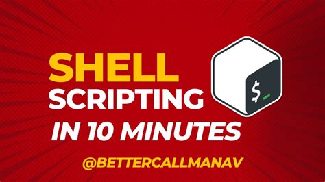 Get Started With Shell Scripting In Just 10 Minutes Youtube