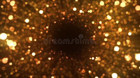 Tunnel Of Luminous Particles On A Dark Background Stock Footage Video Of Fast Dark 263178240