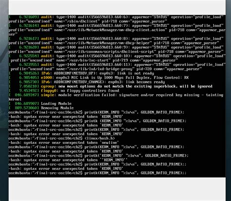 Linux Error Bash Syntax Error Near Unexpected Token Kerninfo