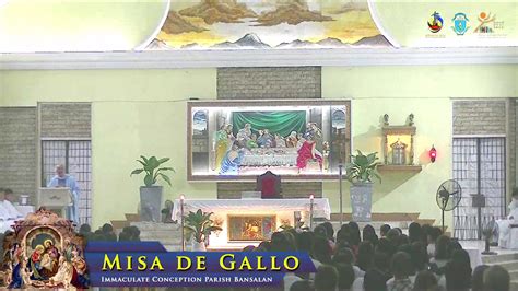 Unang Adlaw Sa Misa De Gallo Unang Adlaw Sa Misa De Gallo By Immaculate Conception Parish Of