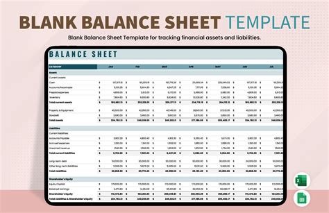 Microsoft Excel Balance Sheet Template Kra Template Excel Sheet