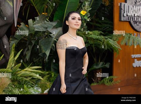 Daniella Pineda At The Premiere Of Universal Pictures Jurassic World