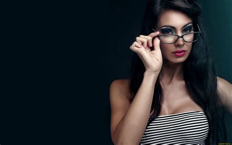 Обои Девушки Брюнетки Шатенки обои для рабочего стола фотографии девушки Unsort