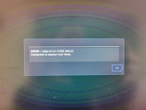 Connection Error Seems This Is Not Among The Typical Mentioned 19000
