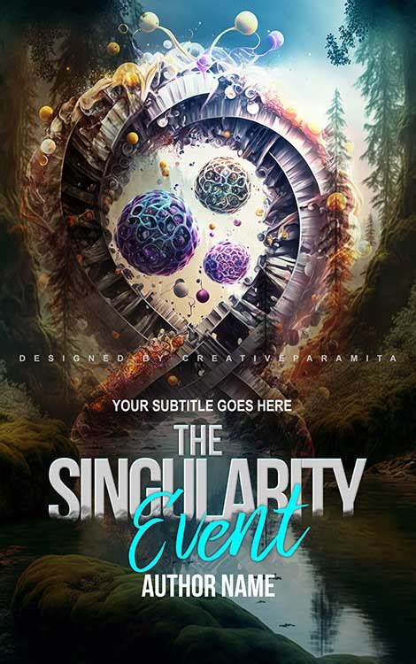 The Singularity Event Premade Book Cover