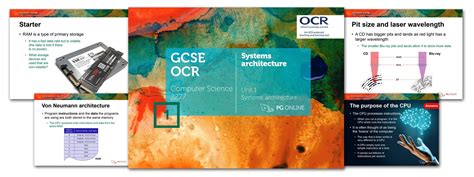 Resources Computer Science Gcse Ocr J277 Unit 1 Systems Architecture Pg Online