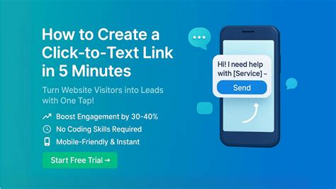 How To Create A Link That Sends An Sms Text Message 5 Min Guide