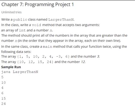 Solved Chapter 7 Programming Project 1 Unlimited Tries