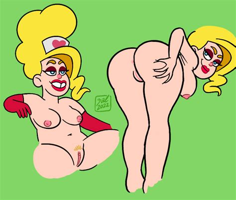 Rule 34 2022 Arm Gloves Ass Ass Grab Blonde Hair Breasts Dead End Paranormal Park Netflix