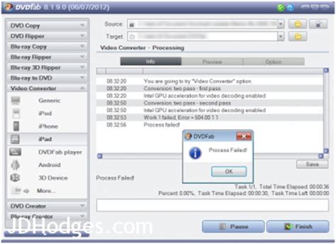 Dvd Fab Process Failed Error
