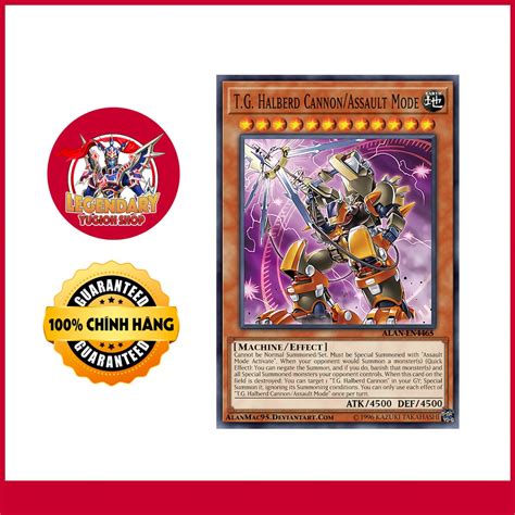 Thẻ Bài Yugioh Chính Hãng Tg Halberd Cannonassault Mode Shopee