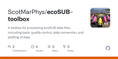 Github Scotmarphys Ecosub Toolbox A Toolbox For Processing Ecosub