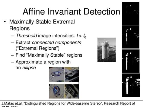 ppt harris corner detector and scale invariant feature transform sift