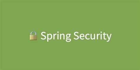 Springboot Spring Security