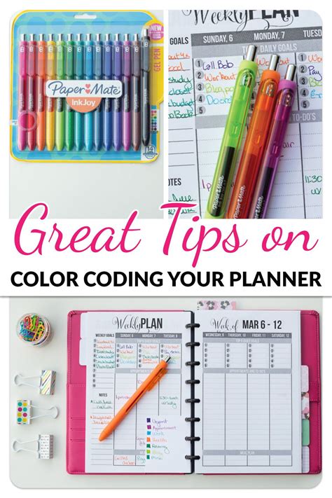 how to color code your planner artofit