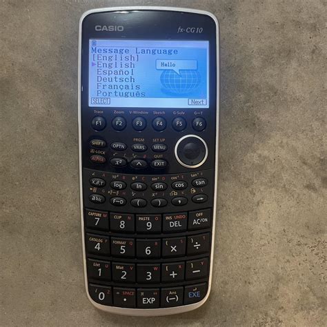 Casio Fx Cg10 Calculator With Hard Shell Fabric Case Depop