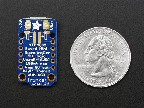 Adafruit Trinket Mini Microcontrôleur Logique 5V Opencircuit
