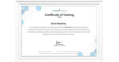 shruti mainkar on linkedin internshalatrainings internshala