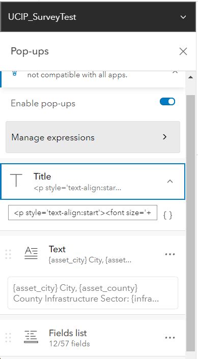 Solved Configure Pop Up With Dynamic Url Hyperlink In New Esri