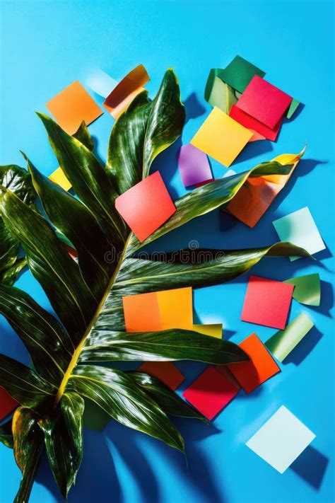 Colorful Post It Notes Arrangement Stock Image Image Of Design