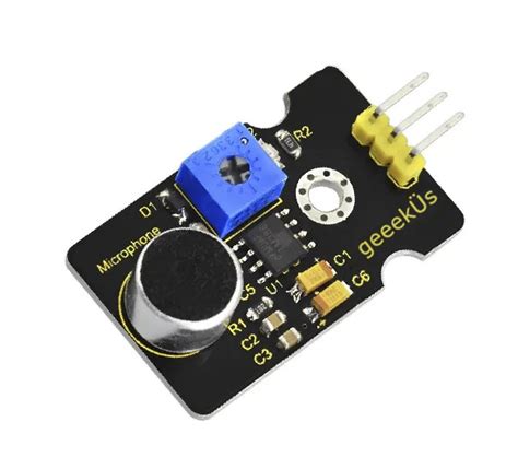 geeekus microphone lm386 analog sound voice noise detection sensor w