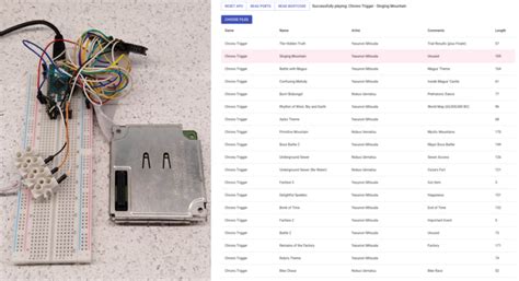 Play Snes Spc Audio Files From Your Browser Using Original Hardware And Arduino Arduino Blog