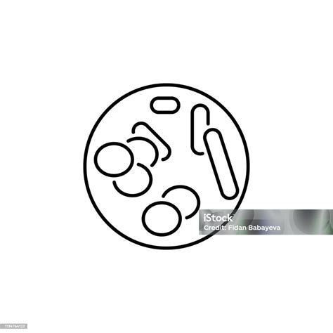 인간의 장기 염색체 개요 아이콘입니다 기호와 기호는 웹 로고 모바일 앱 Ui Ux에 사용할 수 있습니다 갑상샘에 대한 스톡 벡터 아트 및 기타 이미지 Istock