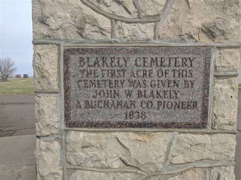 Blakely Cemetery 8977 Pickett Rd Se Easton Mo 64443 Usa Businessyab