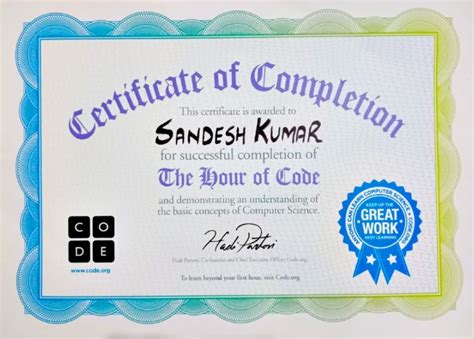 Sandesh Kumar On Linkedin Hourofcode Codingjourney Acmdsu