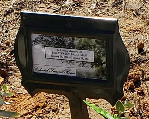 Billy Wayne Baughman 1946 2021 Find A Grave Memorial