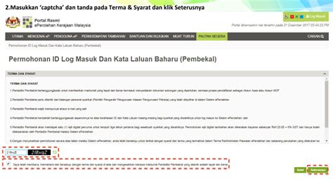 Eperolehan Mof Cara Daftar And Login Masuk Pembekal