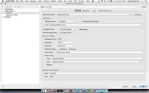 Hot Swap Classes Issue With JBoss Plugin IDEs Support IntelliJ