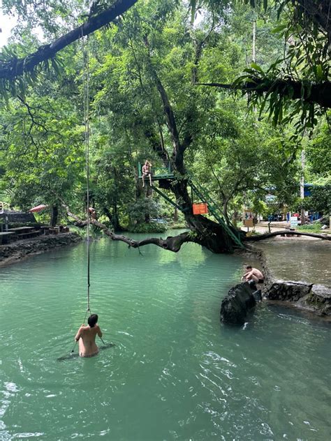 라오스 여행 비엔티안 무엉탄호텔 근처 술집과 방비엥 여행 블루라군 후기 네이버 블로그