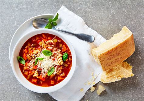 Parmigiano Reggiano Minestrone Recipe Food Network Uk