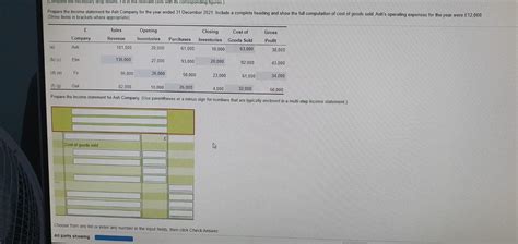 solved complete the necessary drop downs fill in the
