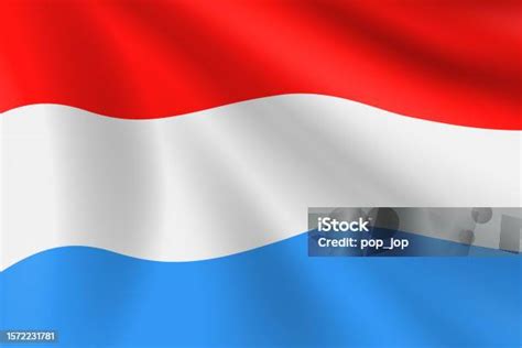 룩셈부르크의 국기 룩셈부르크 국기 벡터 플래그 배경입니다 스톡 일러스트레이션 곡선에 대한 스톡 벡터 아트 및 기타 이미지 곡선 공단 국가 지리적 지역 Istock