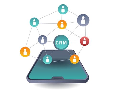 Premium Vector Crm System Network And Business Expansion