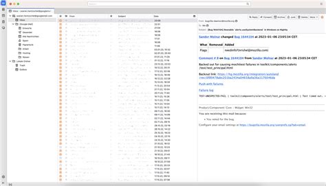 Thunderbird Fortschritte Am Supernova Design Verfolgen
