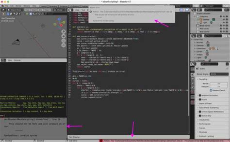 Curve Scripting Mathematical Illustration In Blender
