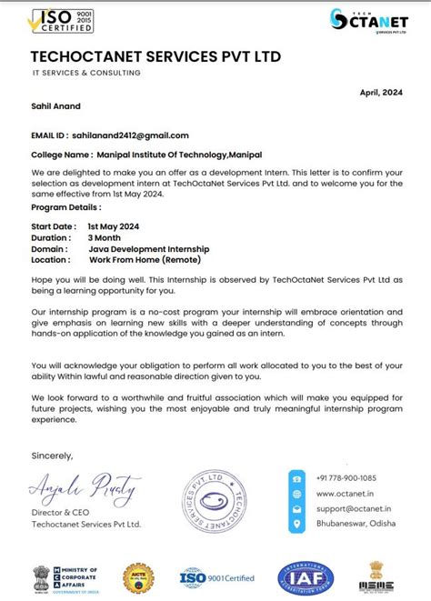 sahil anand on linkedin octanet
