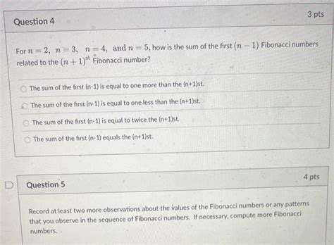 Solved For N N N And N How Is The Sum Of The First Chegg