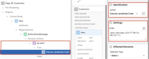 How To Show Alert Messages In Oracle Apex • Vinishdev
