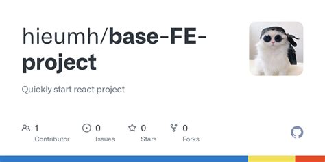 Github Hieumh Base Fe Project Quickly Start React Project