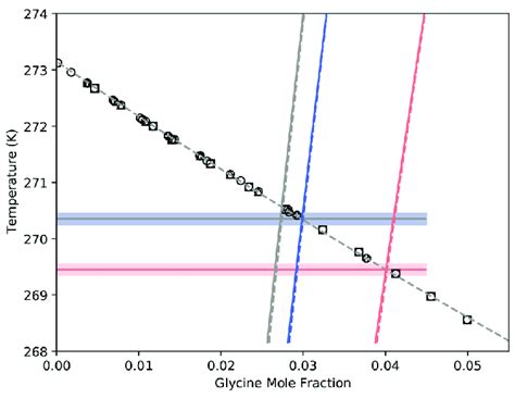 Eutectic Temperature And Composition Predictions α β And γ Glycine