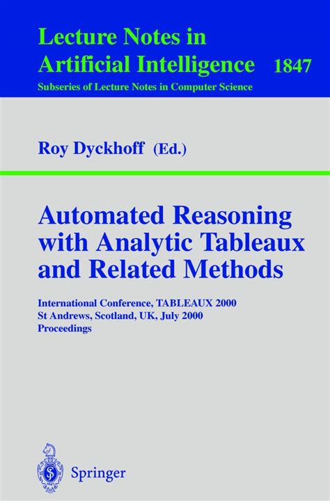 Automated Reasoning With Analytic Tableaux And Related Methods